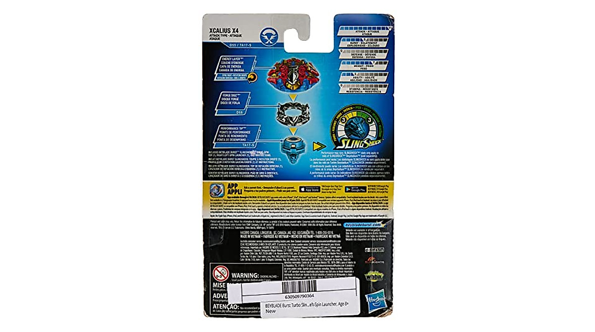 Beyblade Burst Turbo Xcalius X4 Starter Pack - Age 8+