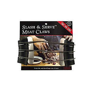 Charcoal Companion CC1132 Slash & Serve BBQ Meat Pulled Pork Shredder Claws / Set of Two Barbecue Tools