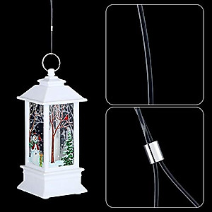 Strong Clear Invisible Hanging Wire Fishing Wire 0.8 mm up to 100 Lbs 656 Feet Fishing Line with 100 Pieces Aluminum Crimping Loop Sleeves Clear String Hanging Kit for Picture Frame Hanging Decoration