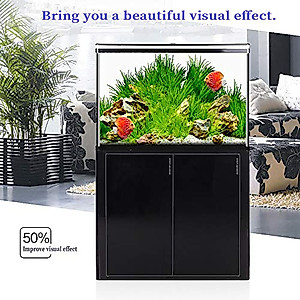 New Grass, Stones, Tree Background Aquarium Background Decoration 25 x 15 inches