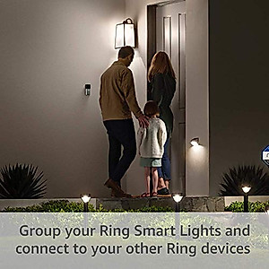 All-new Echo (4th Gen) - Glacier White - bundle with Ring A19 Smart LED Bulb