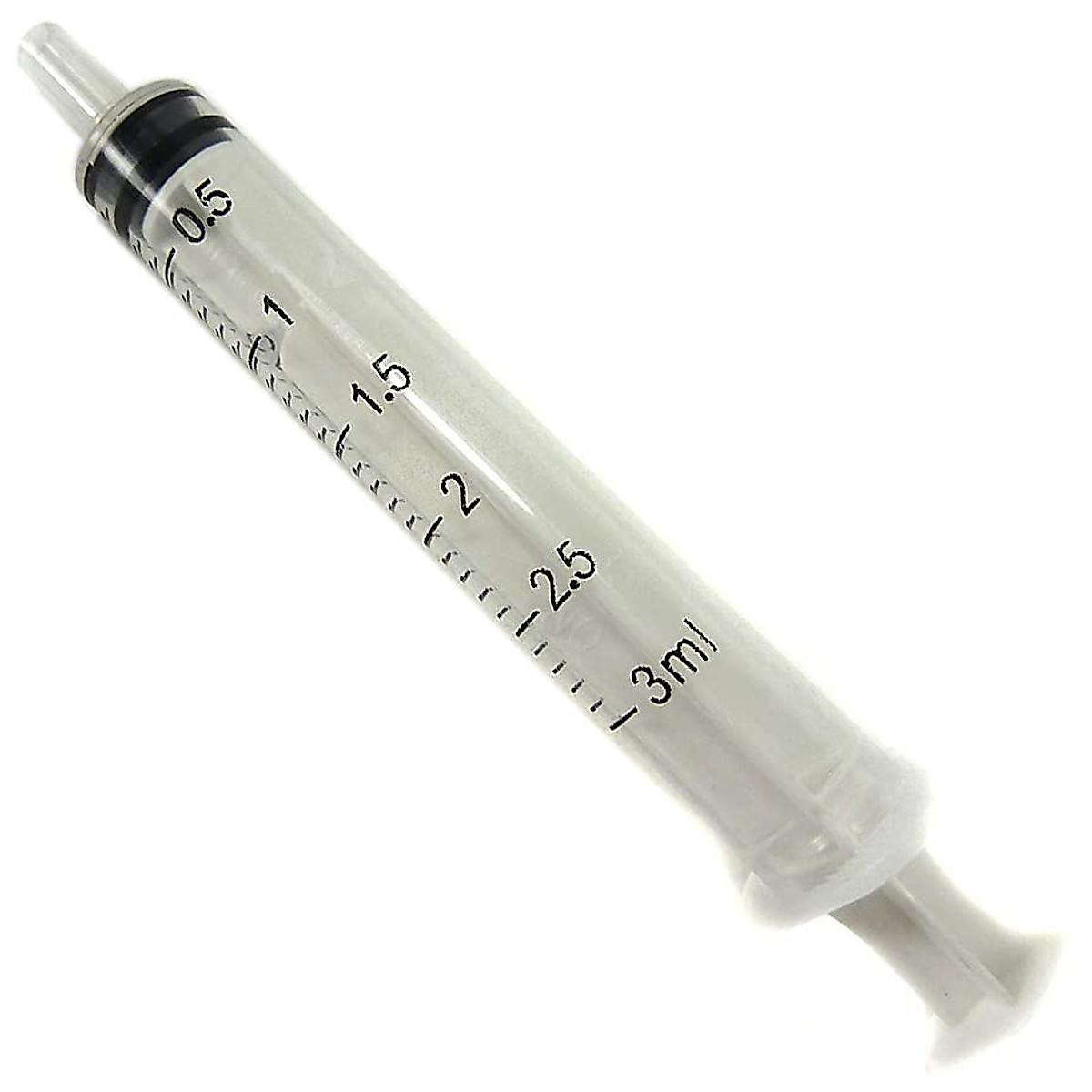 Science Purchase Disposable Luer-Slip Tip 3mL Syringe, Sterile without Needle, 100 Count