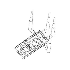 Summitlink V2 Clear Case Dual Fans for Stratux ADS-B Kit Fits AHRS Module and GPYes