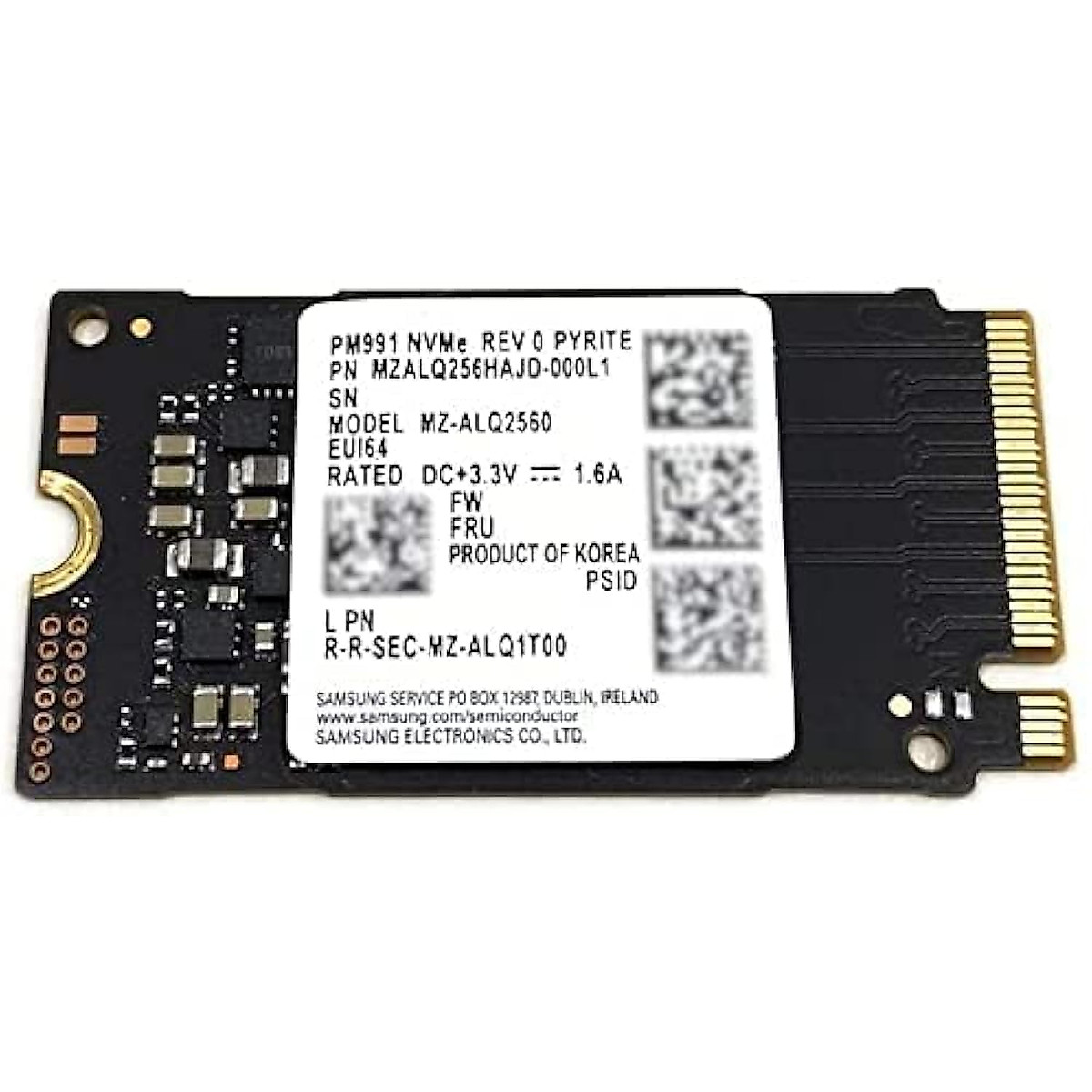 Empowered PC PM991 (MZALQ256HAJD) 256GB M.2 2242 PCIe NVMe Internal Solid State Drive (SSD) Bulk OEM Tray