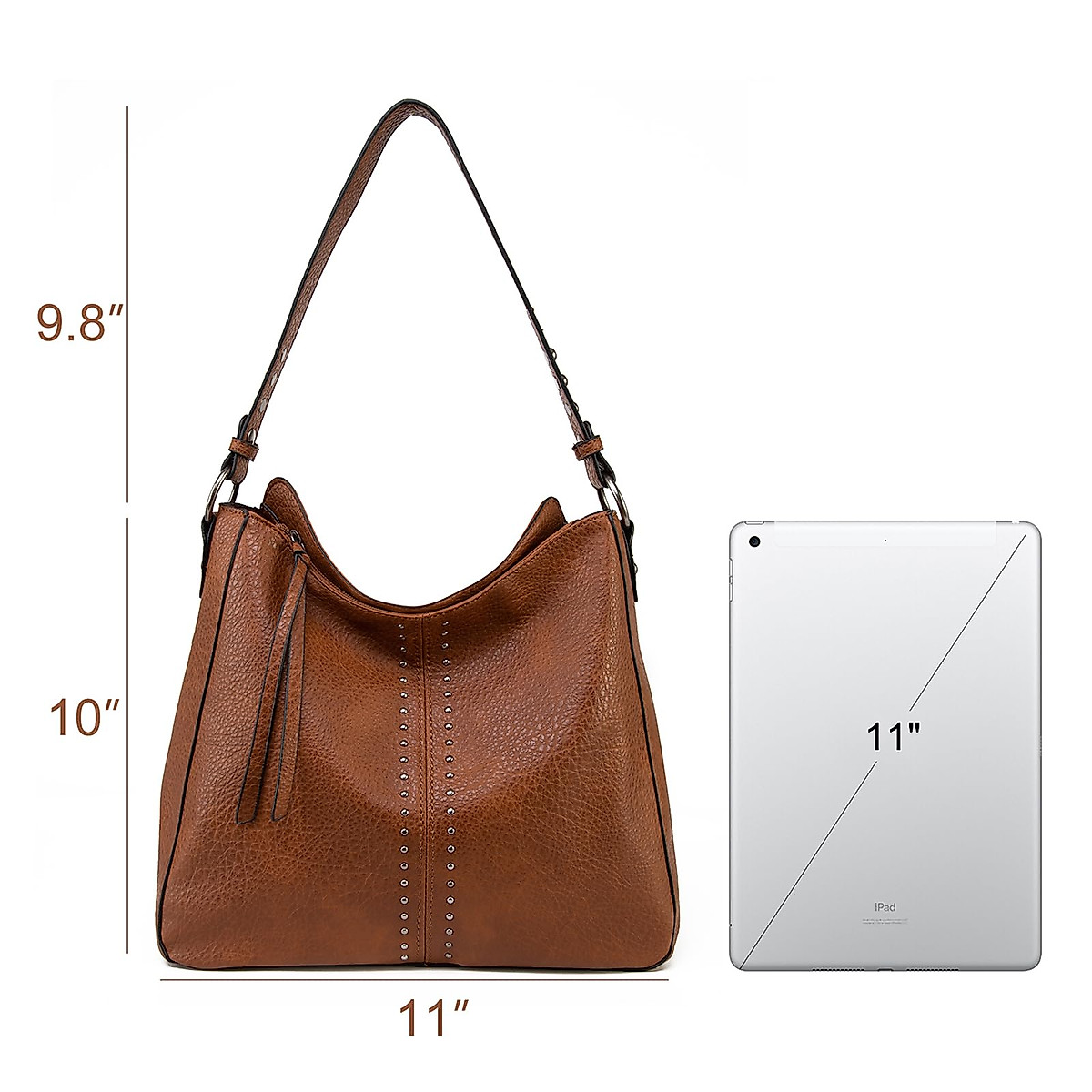 Montana West Hobo Bag for Women Designer Purses and Handbags Shoulder Bags with Guitar Strap,MWC-128ABR