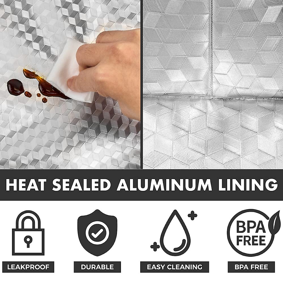 opux Insulated Lunch Box for Adult Men Women, Thermal Lunch Bag for Kids Boys Girls Teens, Soft Compact Lunch Cooler Bag for Work School Picnic, Reusable Small Lunchbox Lunch Pail Kit (Teal)