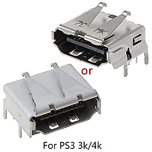 Replacement 3000 4000 HDMI Port Jack Socket Connector for Playstation3 PS3 Super Slim HDMI Port Repair Parts