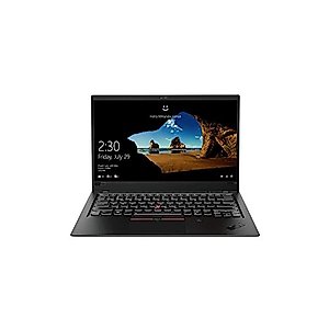 Lenovo ThinkPad X1 Carbon 6th Gen 14" FHD IPS Laptop i5-8250U 8GB 256GB Win10 Pro (Black)