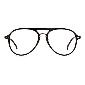 Carrera 1118/G Aviator Prescription Eyewear Frames, Black Red, 55mm, 17mm