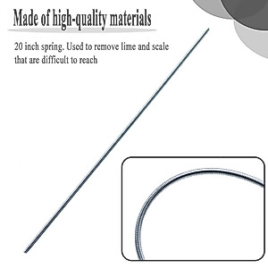 Deliming Spring Fits for Bunn Coffee Brewers 01188 01188.0000,reusable for Bunn coffee maker cleaner (Pack of 1)