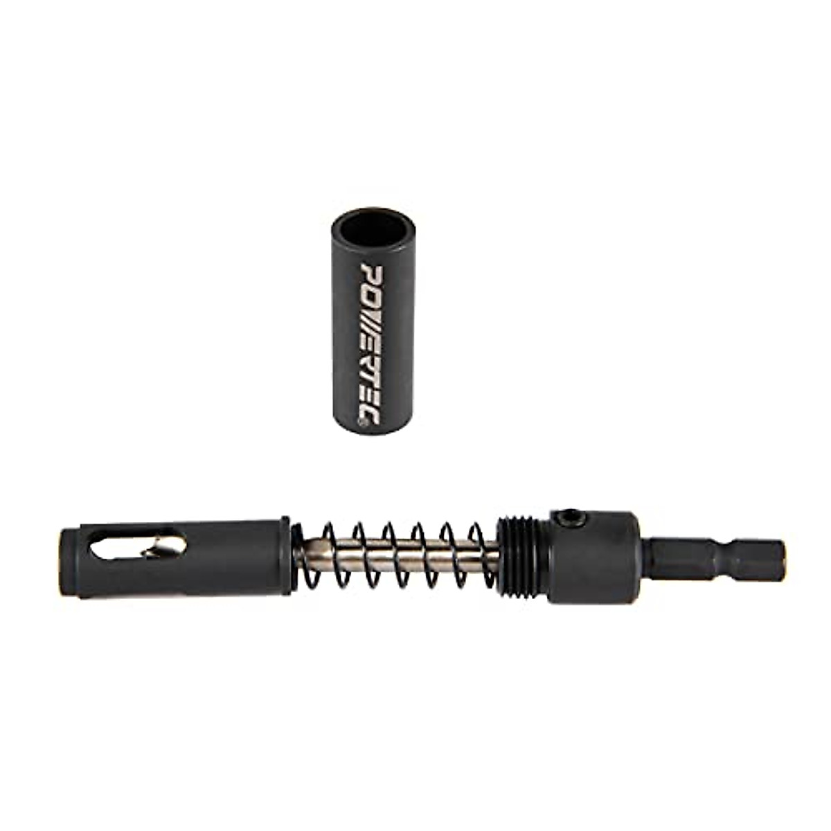 POWERTEC 71653 Shelf Pin Drilling Jig with 1/4" Self Centering Bit