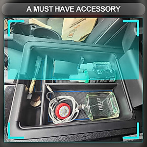 CDEFG 2023 2024 2025 Pilot Center Console Organizer Tray for 2023-2025 Honda Pilot Touring Sport EX-L Elite TrailSport LX Middle Console Storage Box 2024 2025 Ridgeline/ 2024-2026 Passport Accessory