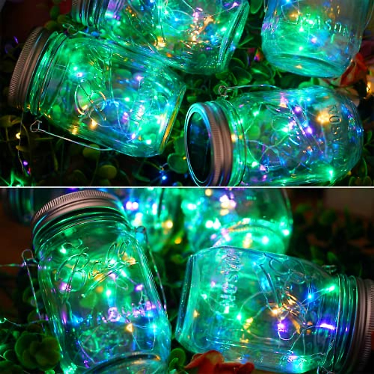Brighten Your Outdoors with 30 LED Mason Jar Lights