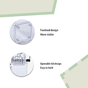 MYBAQ,Ice Crusher Machine,Shave Ice Machines,Manual Ice Shaver,Manual Ice Crusher,Ice Crushers for Home Use,6.2 "L X 6.2 "W X 9.3" H,Ideal for Family Gatherings, Picnics, Parties