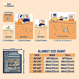 Personalized to My Son Blanket from Mom Dad 60x80 Inches Lightweight Flannel Throws Custom Name Gift for Boy Men Super Soft Comfy Blankets Birthday Christmas Decor Couch Sofa