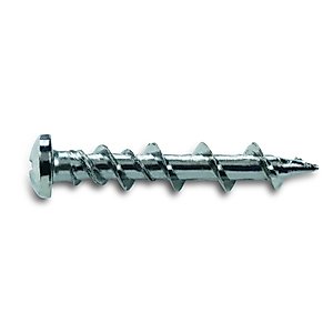 Powers Fastening Innovations 02273 Wall-Dog - 1/4-Inch by 1-1/2-Inch White Pan Head Light Duty Anchor, 100 Per Box