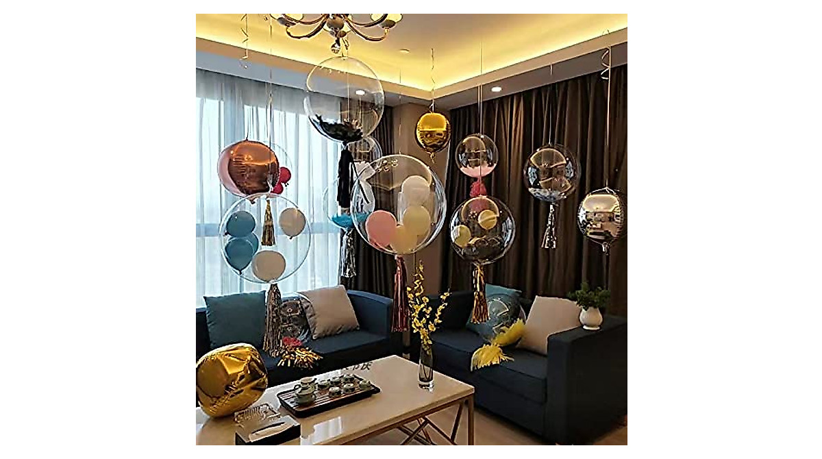 18" Clear Bobo Balloons - Perfect for Any Celebration