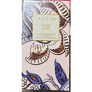 Aerin Lauder Amber Musk Eau De Parfum for Women, 3.4 Fluid Ounce