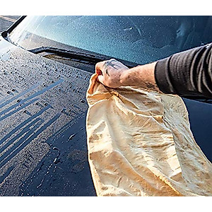 Meguiar's Super Thick Natural Chamois, 4' Square