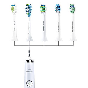Philips HX9002/07 Sonicare Toothbrush Standard Toothbrush Heads for Ultrasonic Toothbrushes