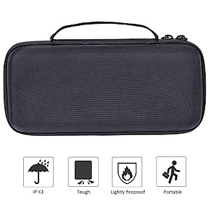 co2CREA Hard Case Replacement for Waterpik Cordless Water Flosser WF-02 WF-03