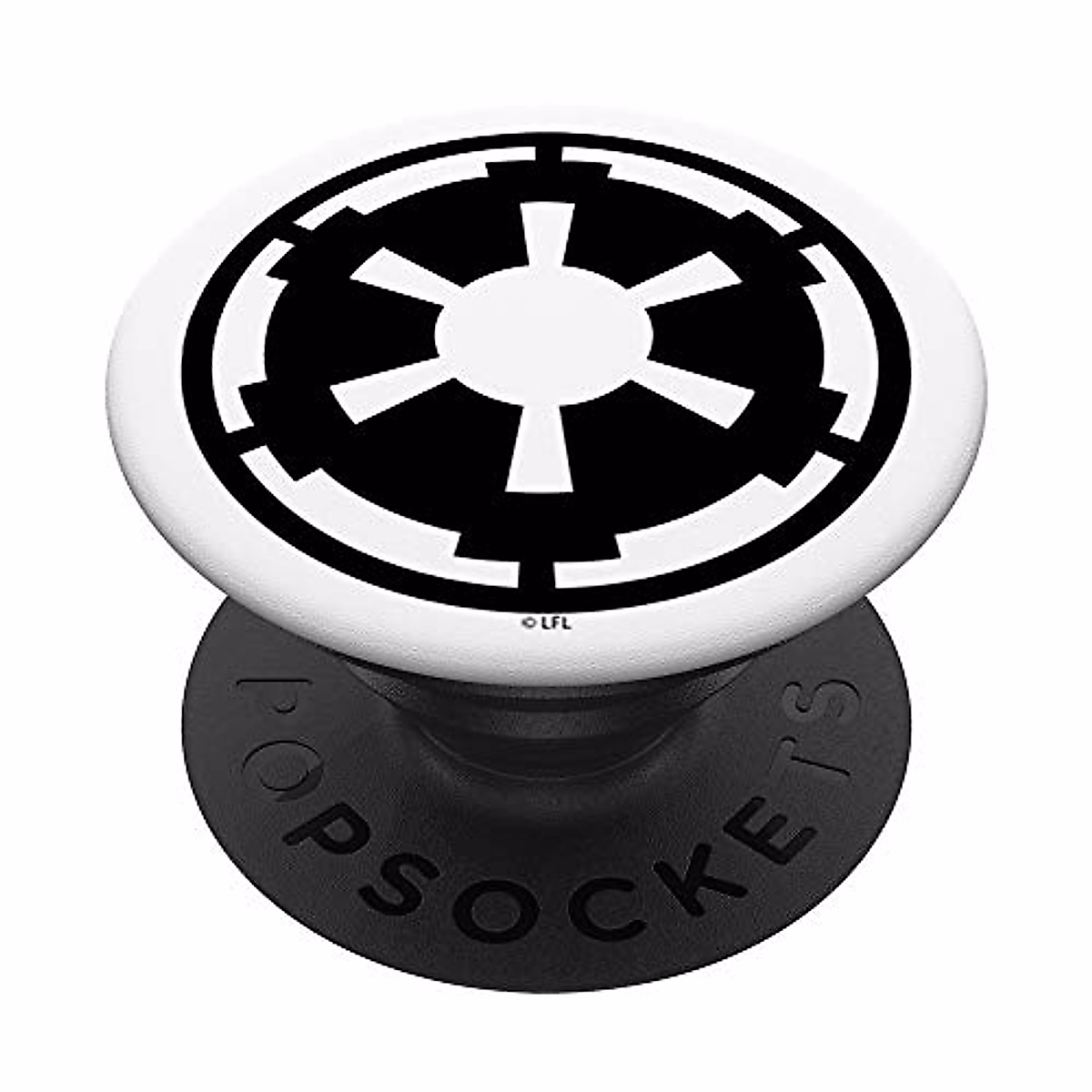 Star Wars Empire Black And White Logo PopSockets PopGrip: Swappable Grip for Phones & Tablets