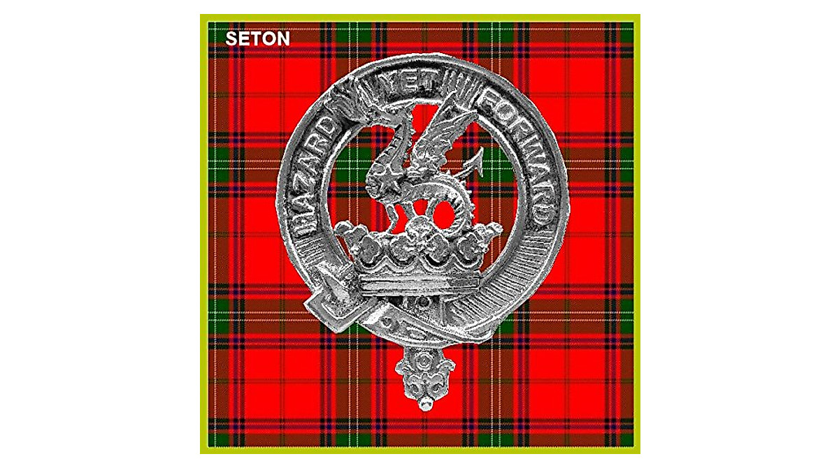 Seton Clan Crest Scottish Cap Badge - Show Your Heritage