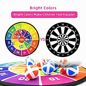 Gdaytao Kids Toys, Dart Board for Kids with 12 Dart Balls, Boys Toys Age 5-7 & 8-10, Toys for Boys Ages 5-13, Toy for 3 Year Old and Up, Ideal Gifts for 3-12 Year Old Boys and Girls