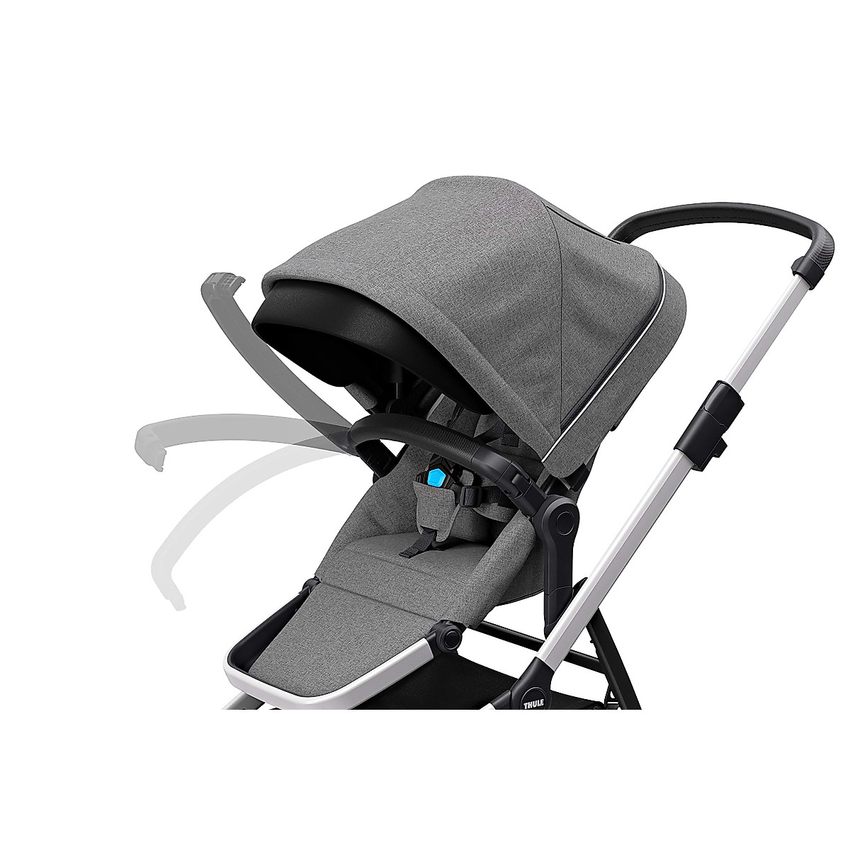 Thule Sleek City Stroller, Grey Melange