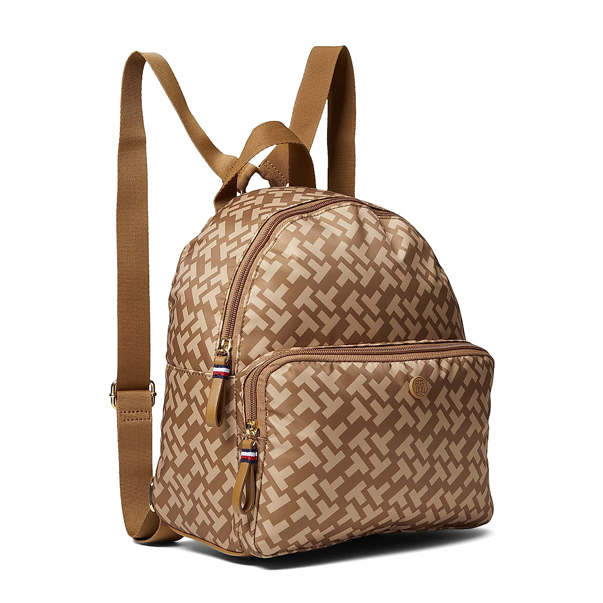 Tommy Hilfiger Allison II Dome Backpack Toasted Coconut/Tannin One Size