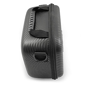 CASEMATIX Travel Case Compatible with 8Bitdo Ultimate Controller, Dongle and Charging Cable - Protective Gaming Controller Case with Custom Foam Tray, Accessory Storage and Shoulder Strap, Case Only