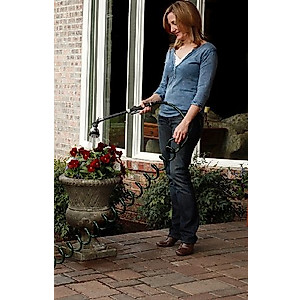 Water Right 300 Series (3/8") Coil Garden Hose, Drinking Water Safe, 25-Foot, Lead-Free Brass Fittings, Rosemary