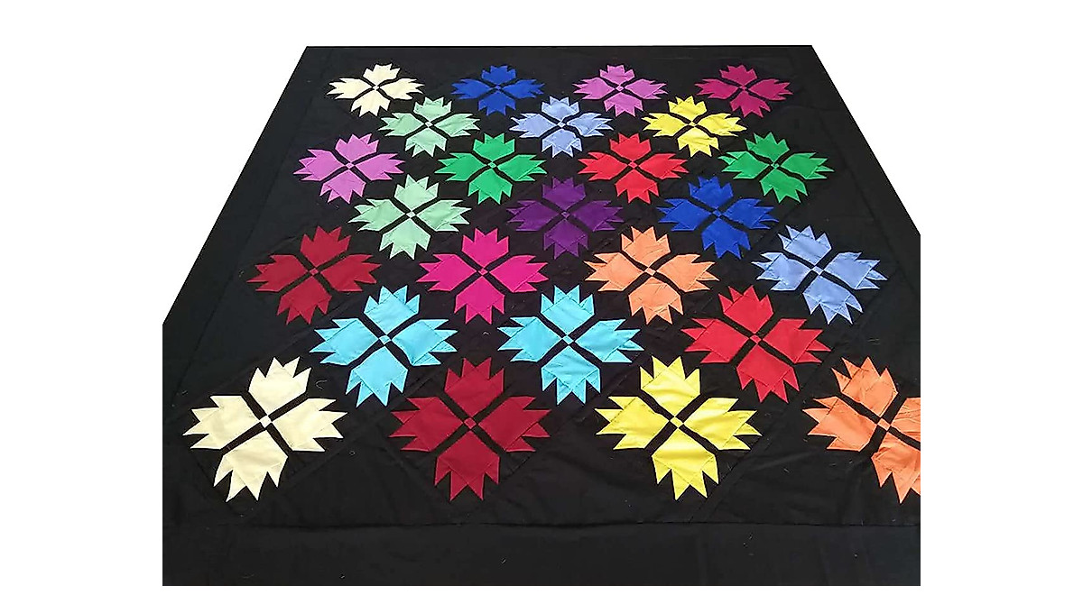 50 Color Cotton Fabric Squares for Sewing & Quilting | 10x10 Inches