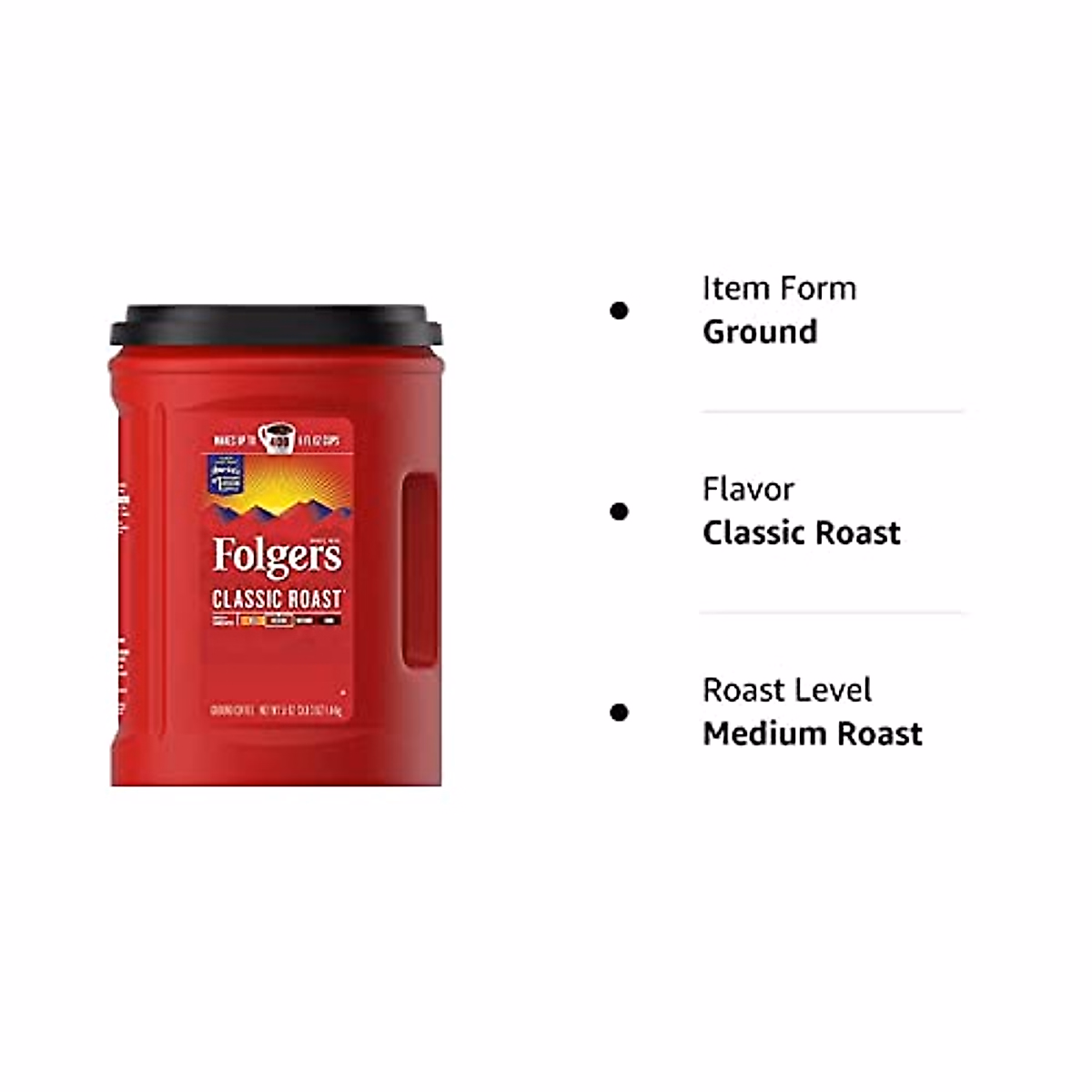 Folgers Classic Roast Ground Coffee (51 oz.)-set of 4