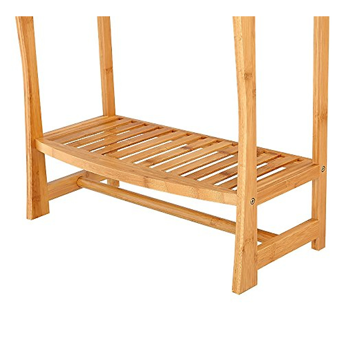 Best Living Wall Mount Shelf, 19.9 by 9.8 by 21.26-Inch, Bamboo