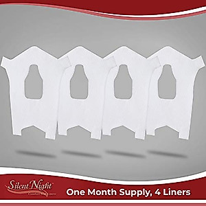 Silent Night Full Face Cpap Mask Liners - Reduce Noisy Air Leaks and Painful Blisters - Cpap Supplies and Accessories - Large