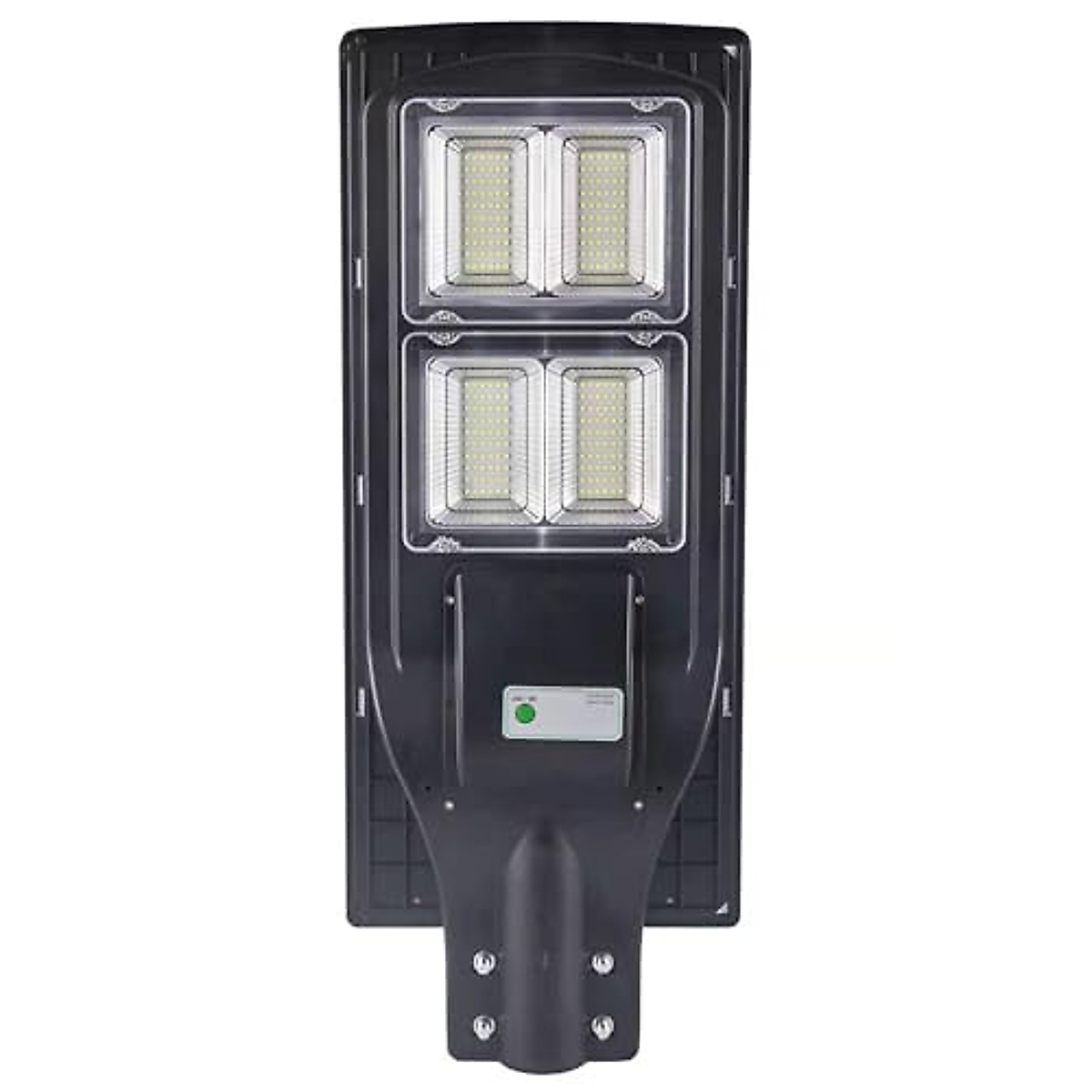 BVFNKQSC LED Human Body Sensing Light,Solar Street Lights Outdoor Waterproof, LED Wide Angle Lamp with Motion Sensor and Remote Control, for Parking Lot, Yard, etc.,120W