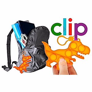 JA-RU Pop It Keychain Bubble Fidget Toy (144 Units Assorted) Sensory Toys Push Cheap Popper Popping Toy Cheap Popper Fidget Toy Pack Stress Relief Toy Game Birthday Party Favors Stuffers 4781-144s