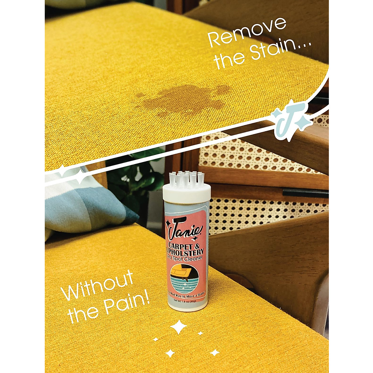 Janie Dry Stick Spot & Carpet Cleaner (1.8 oz)