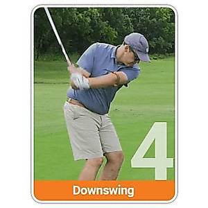 LC-1 Golf Swing Training Aid- Linear Compression Golf Practice & Golf Training Aid- Swing Trainer for Men & Women –Ingrain Proper Swing Mechanics Fast