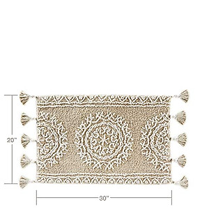 SKL Home by Saturday Knight Ltd. Medallia Rug, Natural, 20 inches x 30 inches