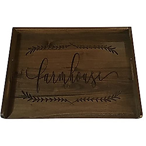 Beautiful Handrcrafted Farmhouse Style Carved Engraved Wooden Stovetop Cover Noodle Board with Optional Personalization