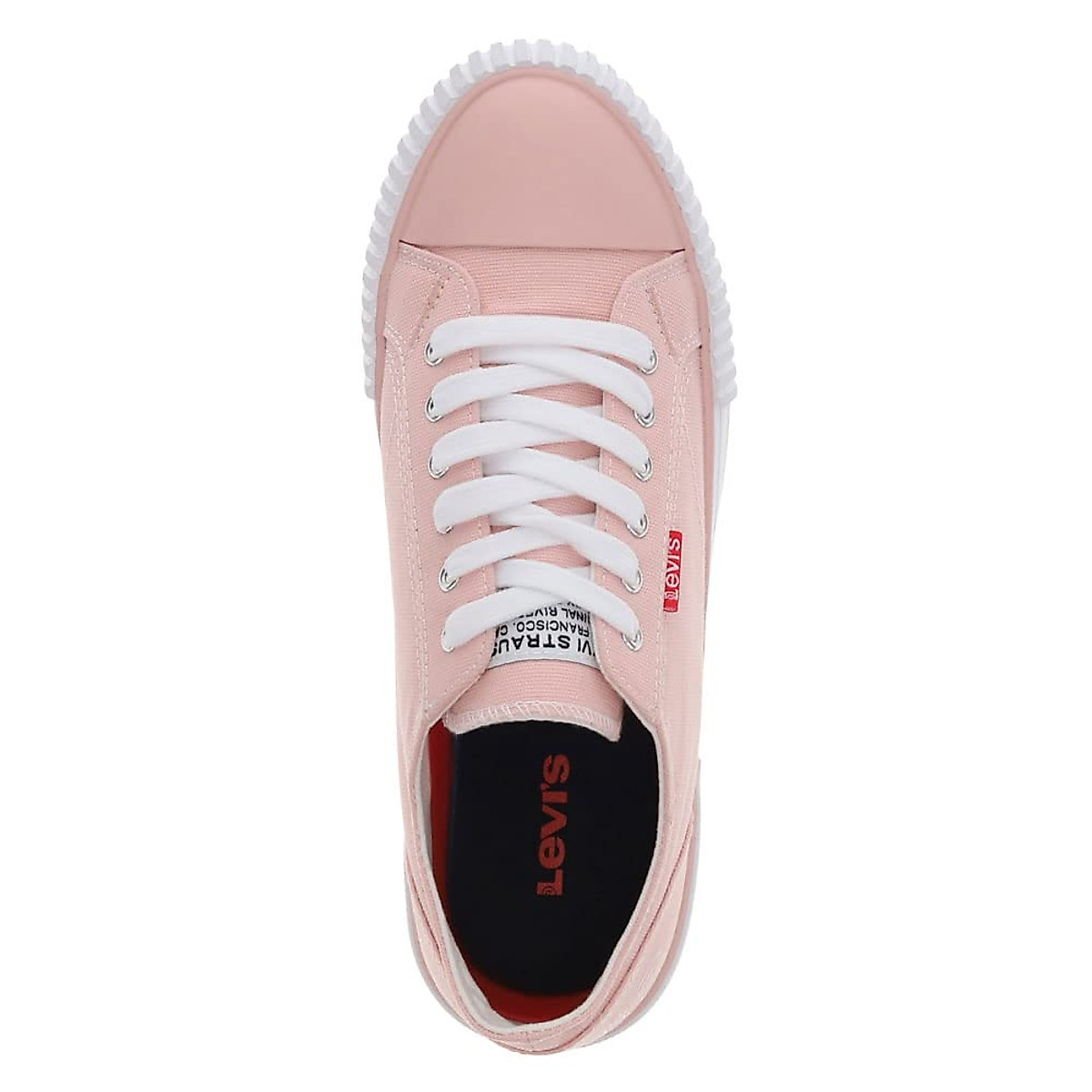 Levi's Women's Casual Sneaker, Rose Pink, 7.5