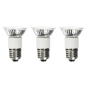 (3-Bulbs) 120V 50W HALOGEN BULB REPLACEMENT for GE WB08X10028