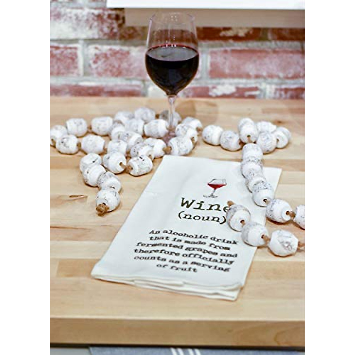 Mud Pie Wine Hand Dish Towel, Wine Definition