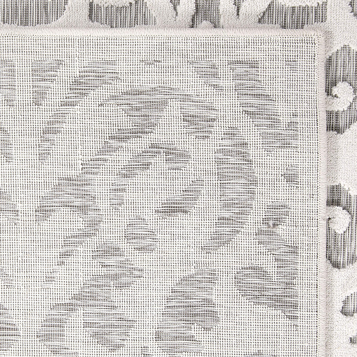 My Texas House by Orian Lady Bird Area Rug, 1'11" x 9'6", Natural/Grey