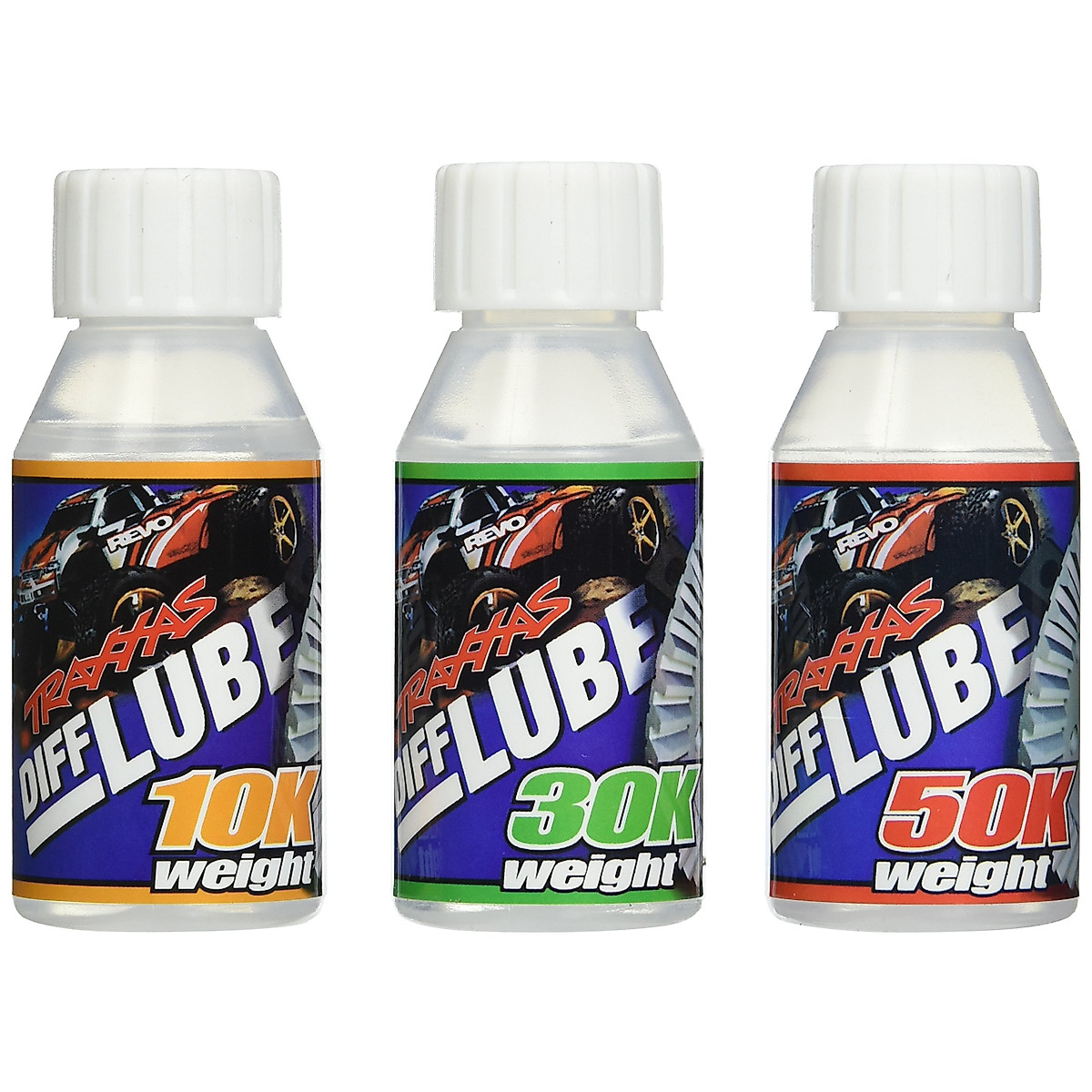 Traxxas 5136X Differential Oil Kit (10,000, 30,000, 50,000 Weights)