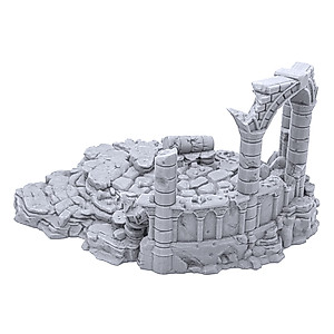 EnderToys Ancient Ruins by Printable Scenery, 3D Printed Tabletop RPG Scenery and Wargame Terrain 28mm Miniatures