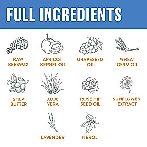 climbOn All Purpose Lotion Crème, Body and Face Moisturizer, Organic Body Lotion for Dry Skin, Skin care Made From Plants and Raw Beeswax, Eco-Friendly Lavender Hand Lotion and Hand Cream, 2.3oz (2 Pack)