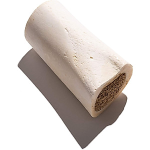 Jack&Pup Filled Dog Bones for Aggressive Chewers, 3-to-4-Inch Dog Chew Treats Dog Bone - Peanut Butter Flavor - All Natural Dog Bones Stuffed Dog Dental Treats - 4 Pack